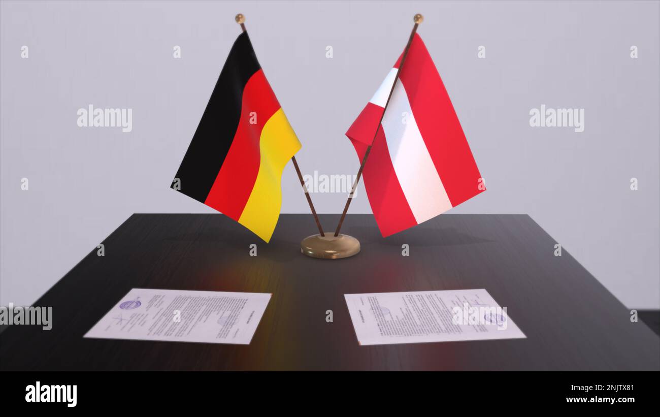 Austria and Germany flag, politics relationship, national flags ...