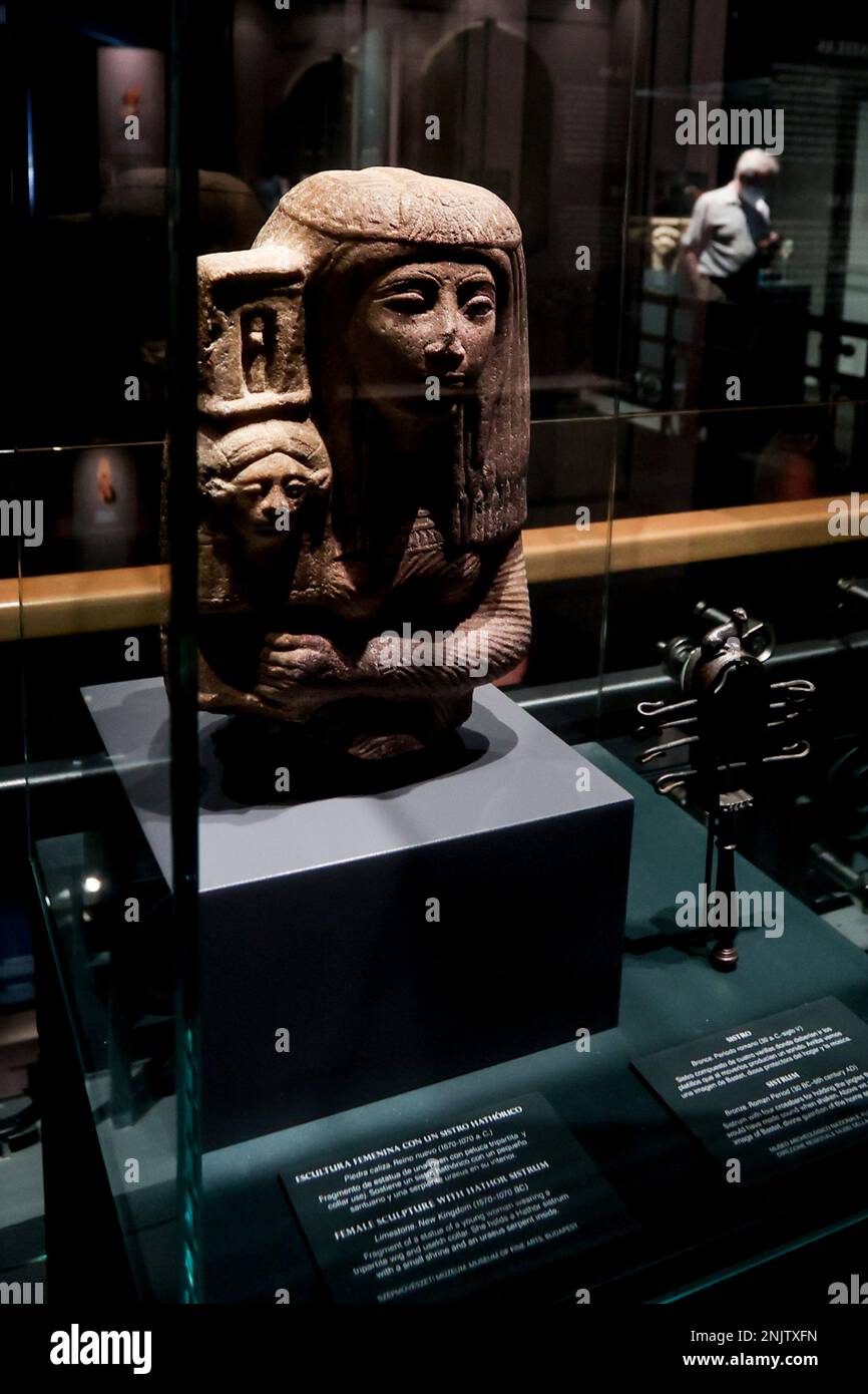 Female sculpture in the exhibition 'Daughters of the Nile - Women and ...