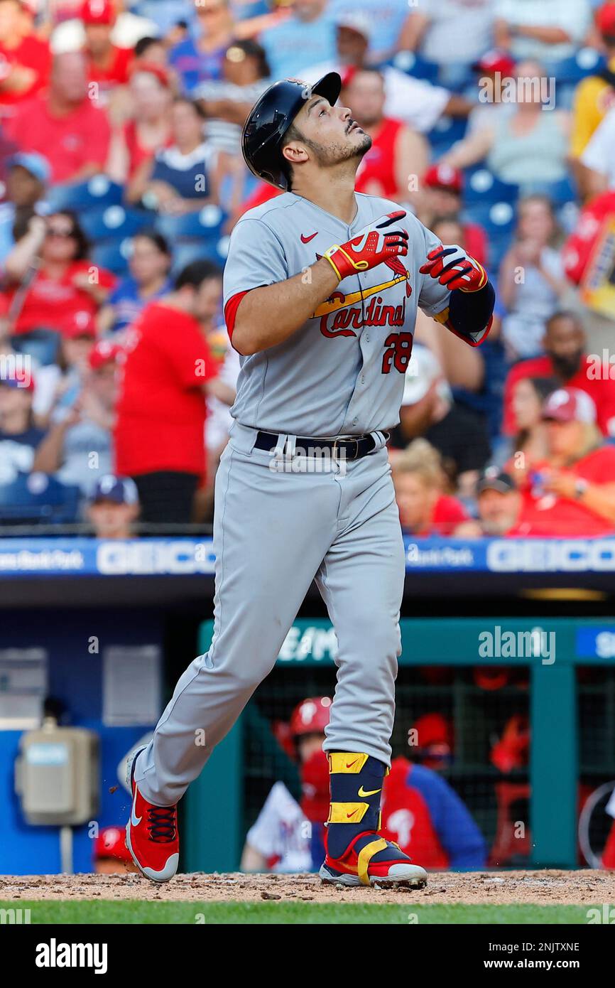 PHILADELPHIA, PA - JULY 01: St. Louis Cardinals third baseman Nolan ...