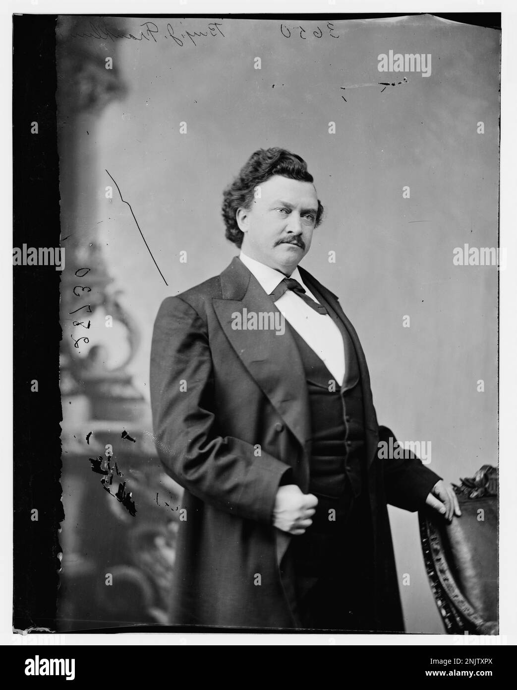Portrait of Hon. Benjamin J. Franklin, a politician from Missouri ...