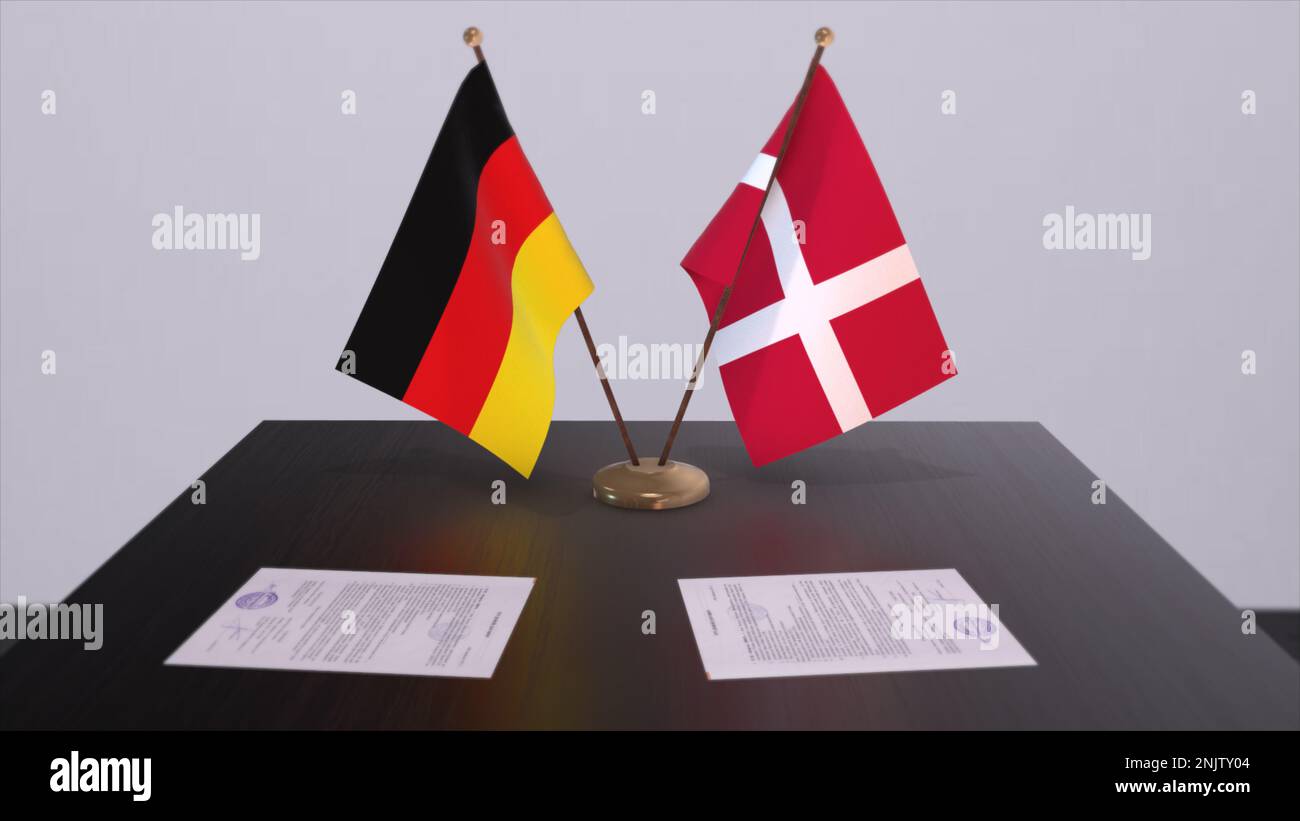 Denmark and Germany flag, politics relationship, national flags ...