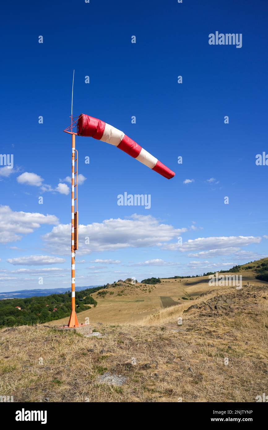 Wind vane on a mountain hi-res stock photography and images - Alamy