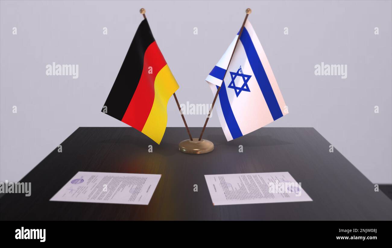Israel and Germany flag, politics relationship, national flags ...