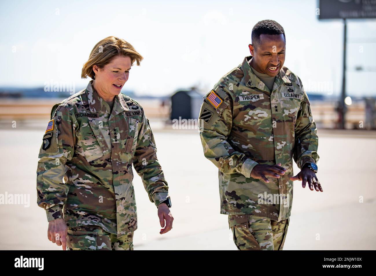 U.S. Southern Command Commanding General, Gen. Laura Richardson, talks ...