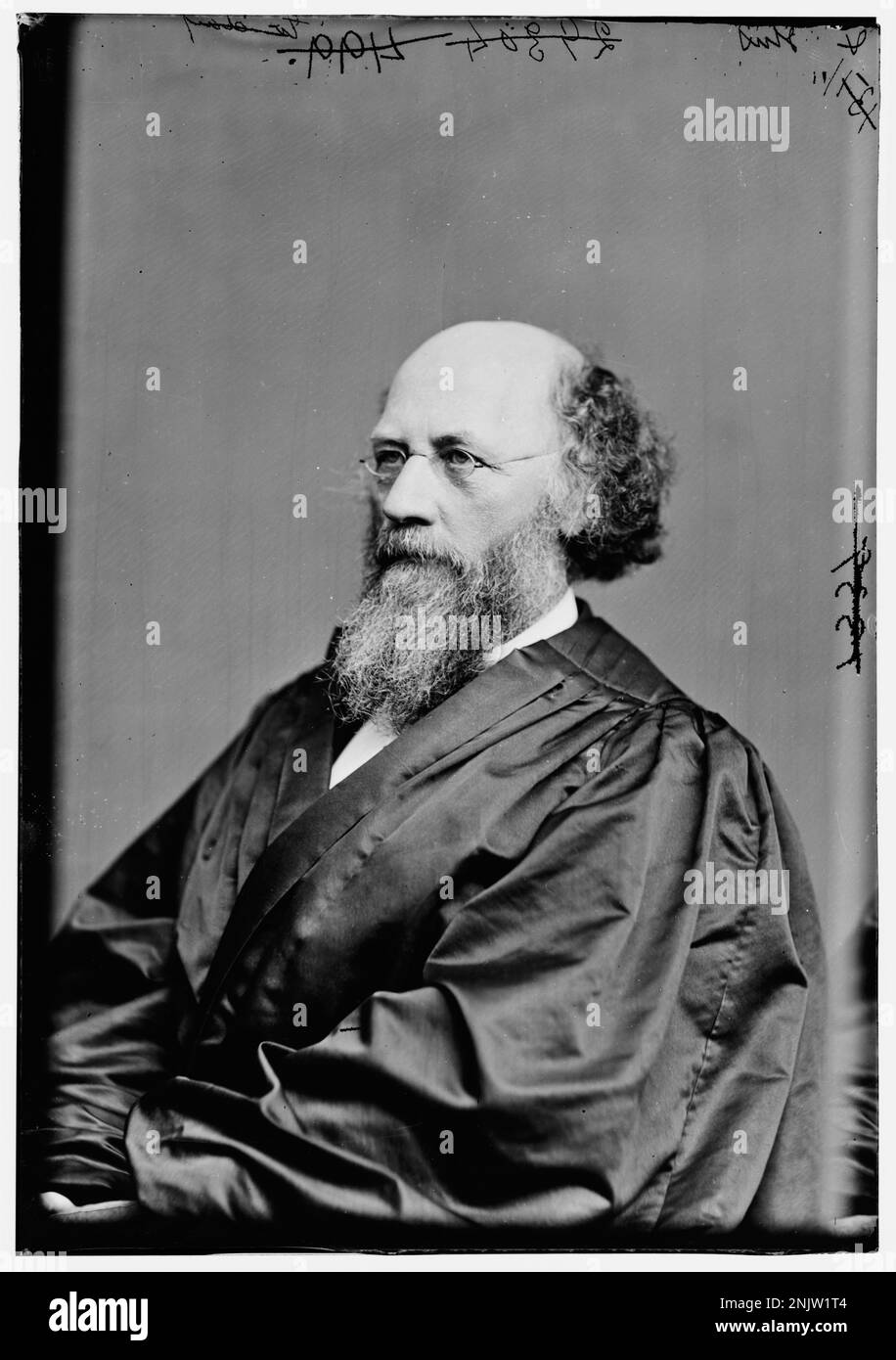 Portrait of Justice Stephen Field of the U.S. Supreme Court, part of ...