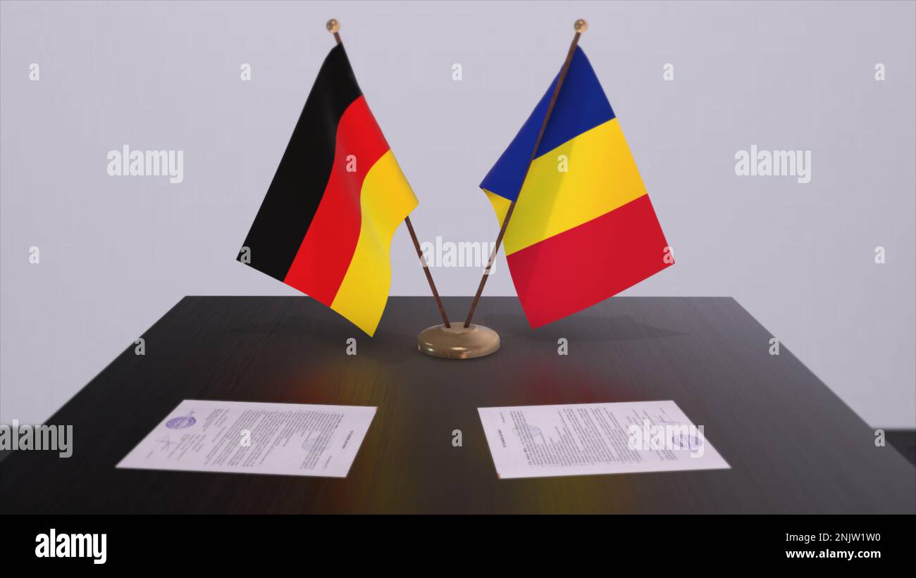 Romania and Germany flag, politics relationship, national flags ...
