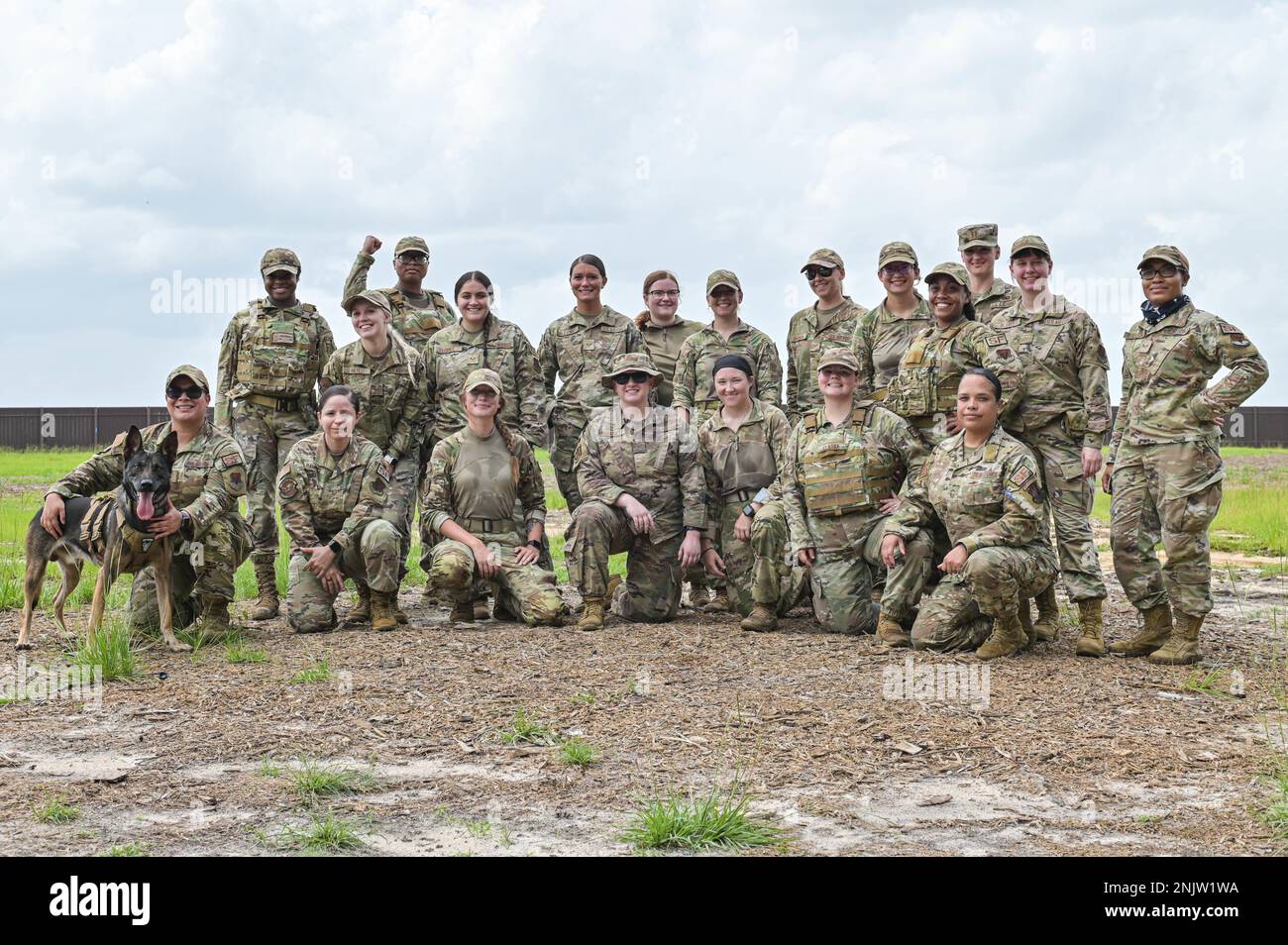 U.S. Air Force Airmen from the 23rd Security Forces Squadron and 823rd Base Defense Squadron ...