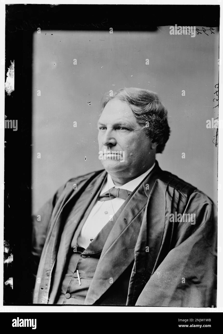 Portrait of Judge Miller, captured in the Brady-Handy Collection ...