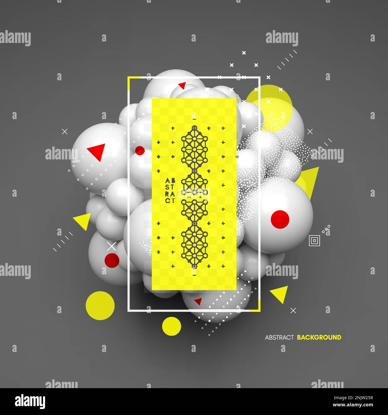 Sphere. 3d vector template. Abstract illustration. Idea concept for ...