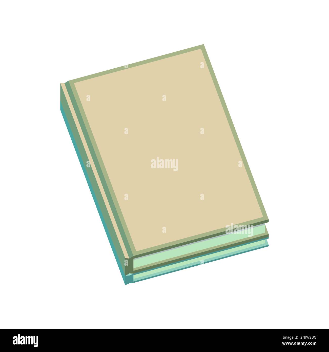 Books in flat design style, vector illustration Stock Vector Image ...