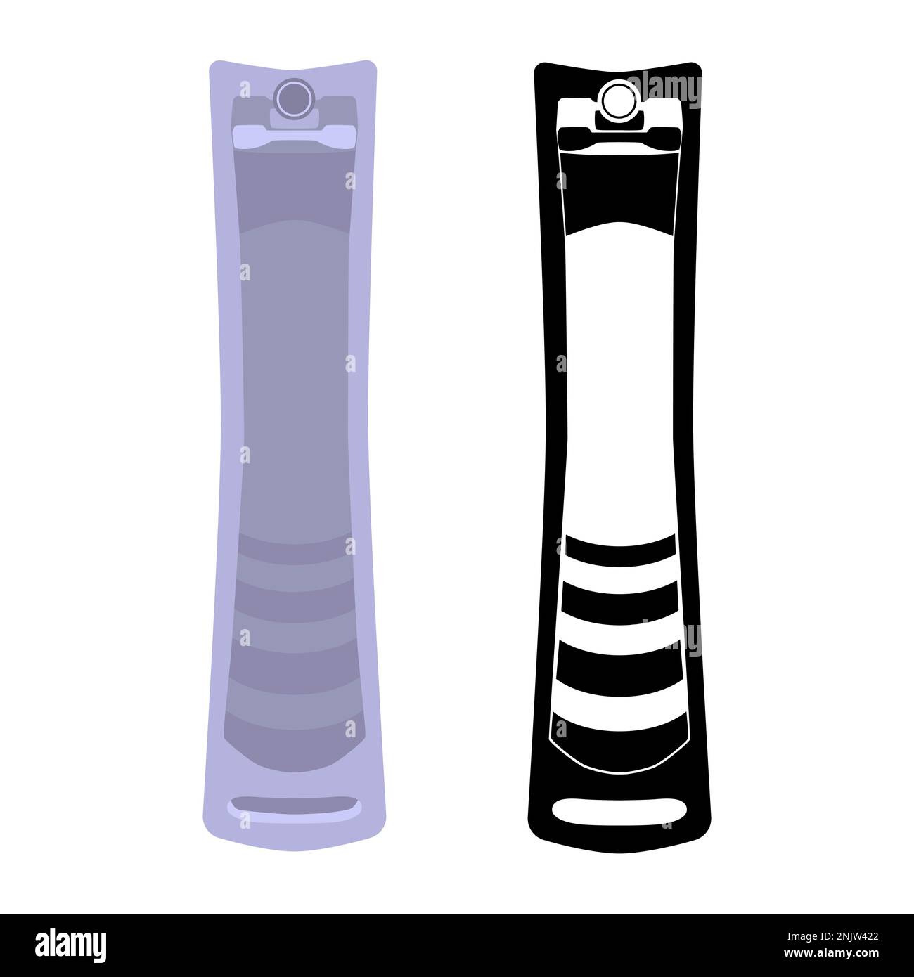 Toe nail clipper icon Stock Vector Images - Alamy