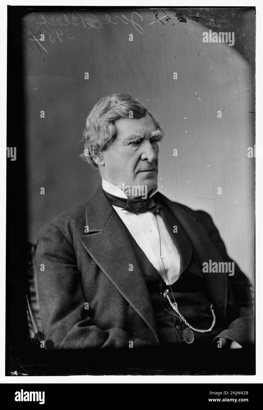 Portrait of Judge Jeremiah Black, a legal figure in U.S. history. Image from the Library of ...