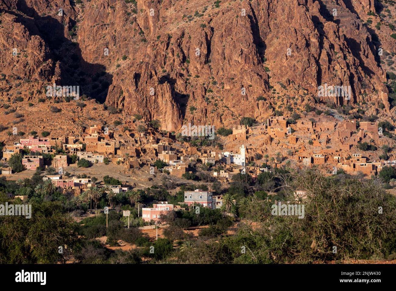 Afrika, Marokko, Provinz Tiznit, Imi Ntizeght im Tal der Ammeln Stock ...