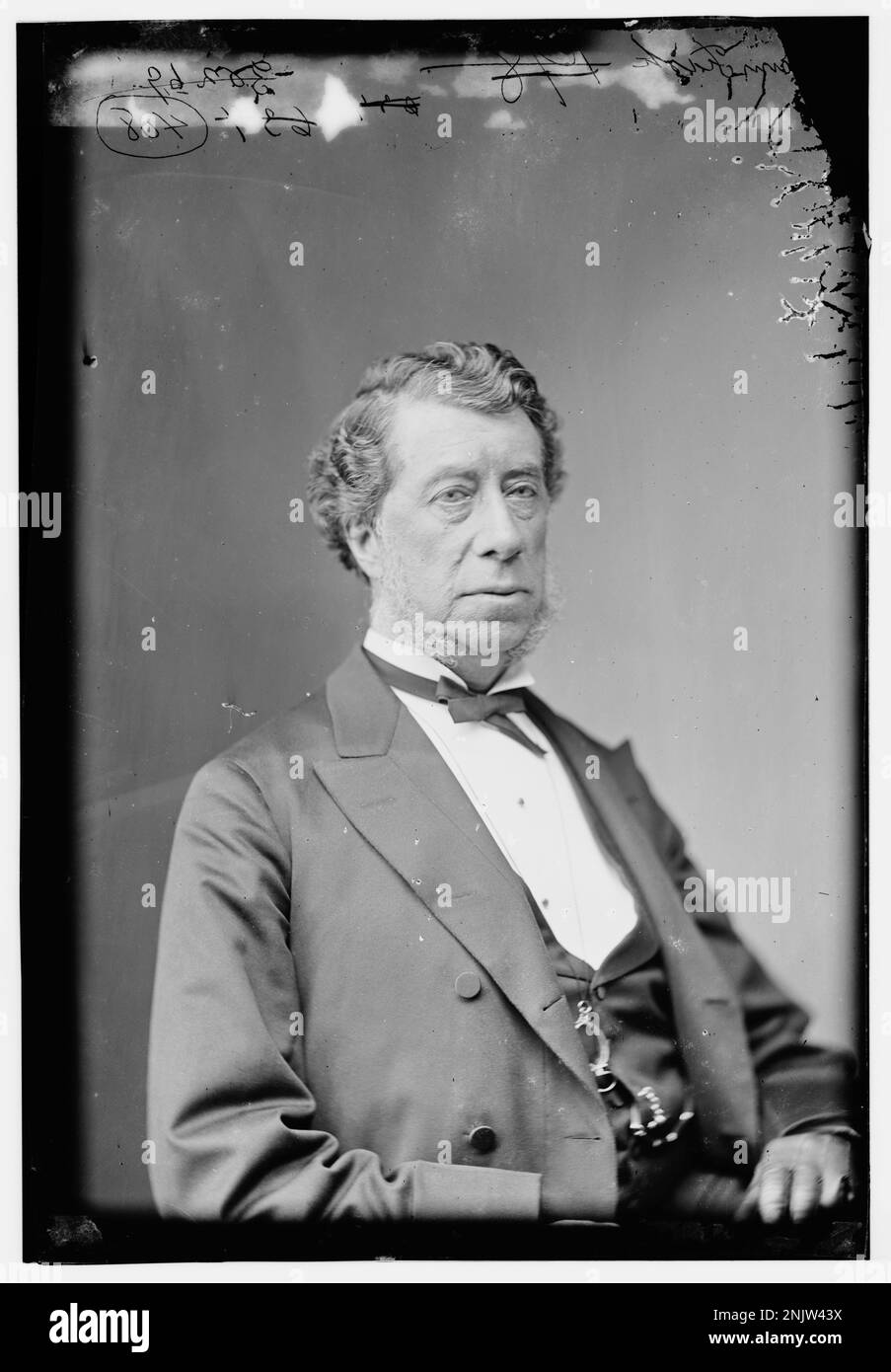 Portrait of Honorable Hamilton Fish, a U.S. politician who served as ...