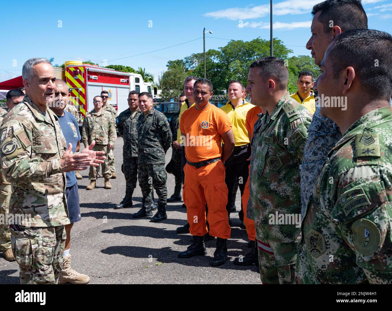 Senior Enlisted Advisor to the Chairman Ramon “CZ” Colon-Lopez, meets ...