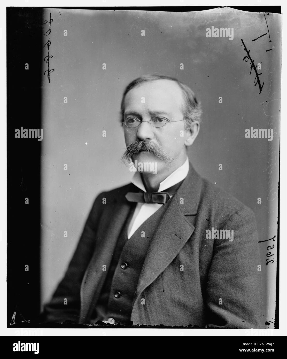 Portrait of Hon. John Jay Knox, U.S. Controller of the Currency ...