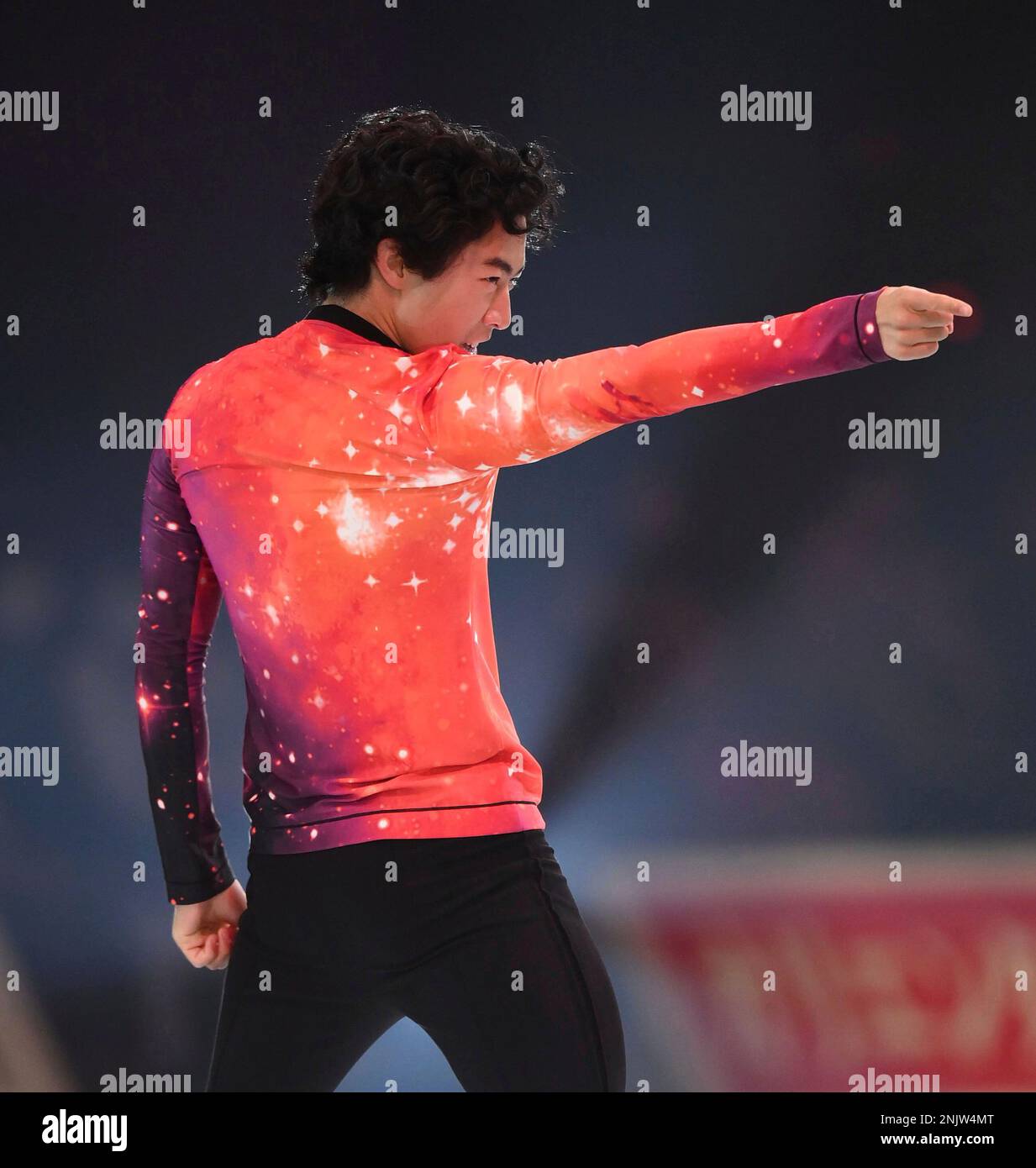 Nathan Chen of the U.S.A. performs during the Dream on Ice 2022 at KOSÉ ...