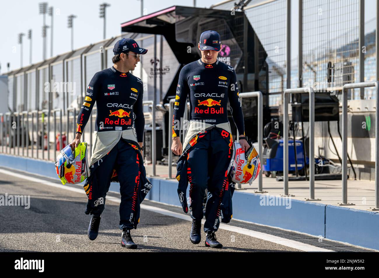 BAHRAIN INTERNATIONAL CIRCUIT, BAHRAIN - FEBRUARY 23: Max Verstappen ...