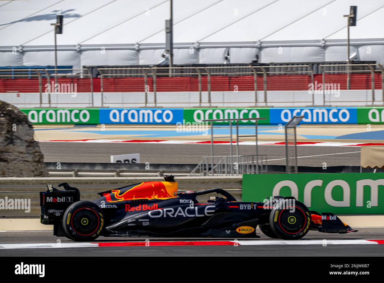 BAHRAIN INTERNATIONAL CIRCUIT, BAHRAIN - FEBRUARY 23: Max Verstappen ...