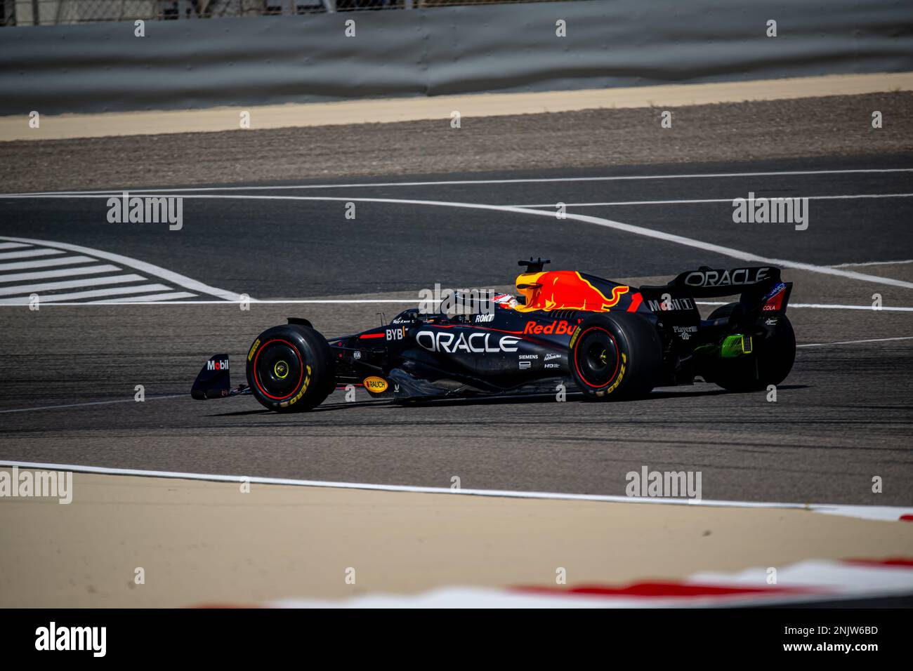 BAHRAIN INTERNATIONAL CIRCUIT, BAHRAIN - FEBRUARY 23: Max Verstappen ...