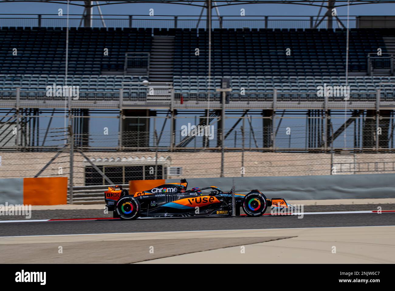Oscar piastri bahrain testing hi-res stock photography and images - Alamy