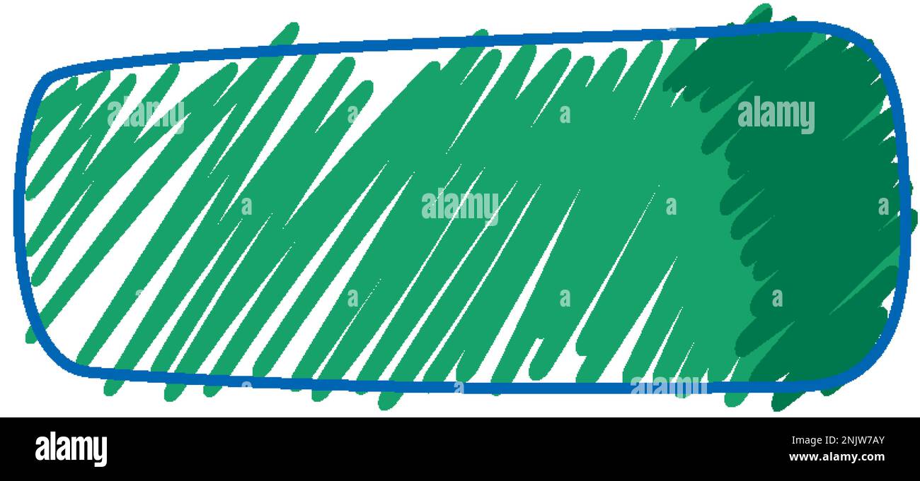 Math minus sign symbol in pencil colour sketch simple style ...