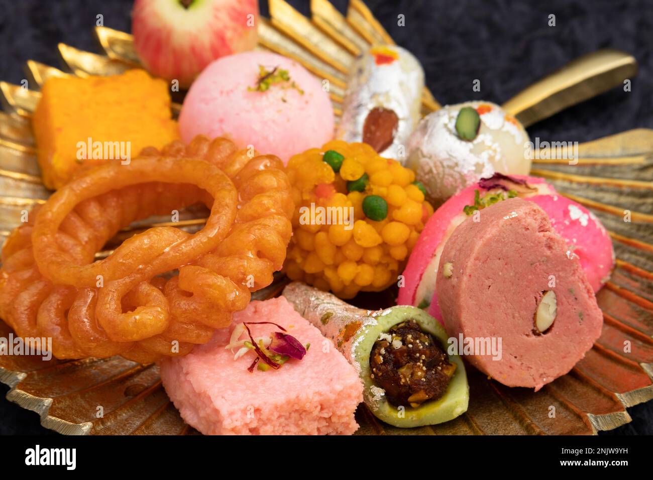 Indian Mithai Imarti Also Called Amitti, Amriti, Emarti, Omritti ...