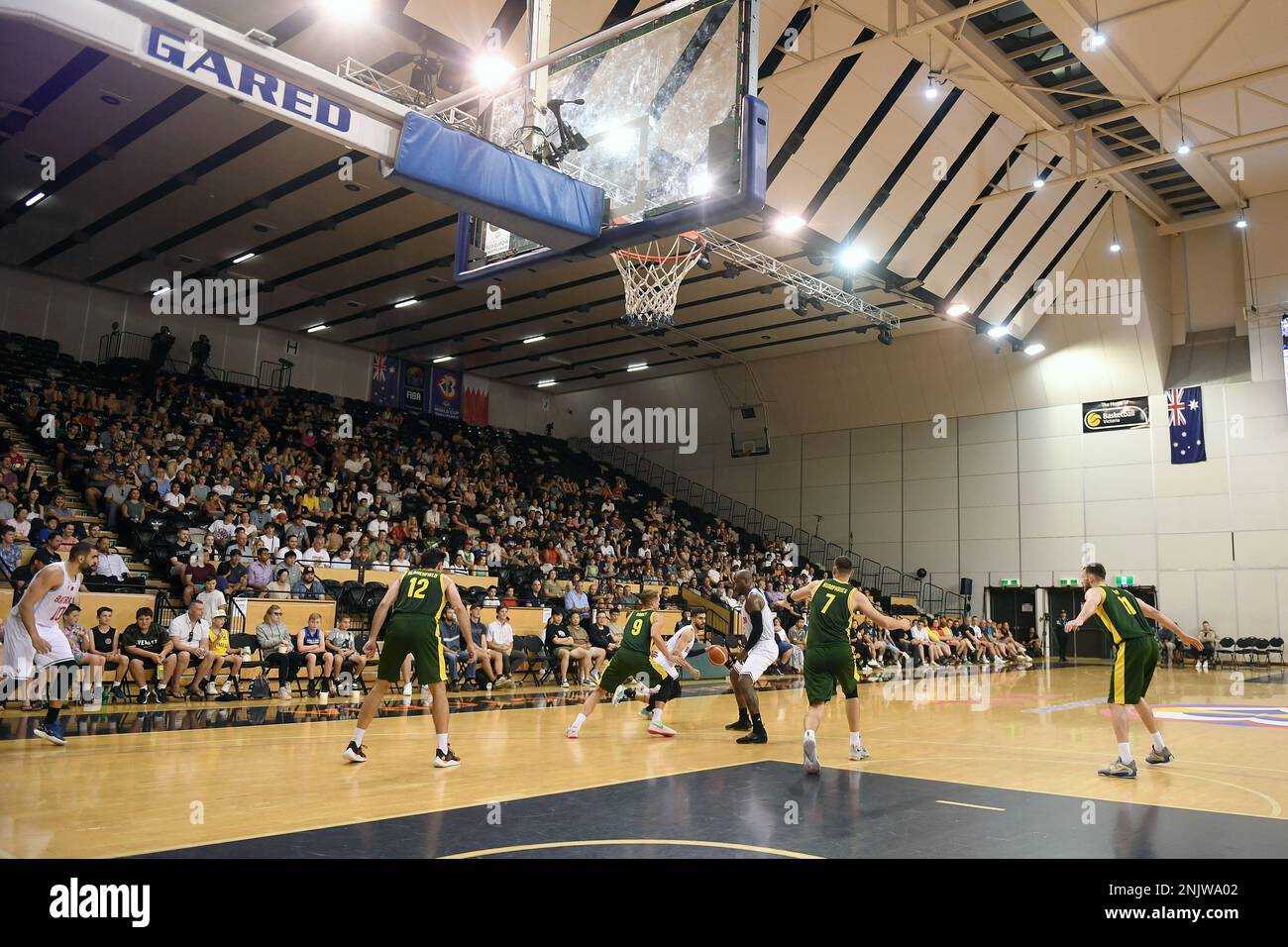 A general view of play during of the 2023 FIBA Basketball World Cup ...