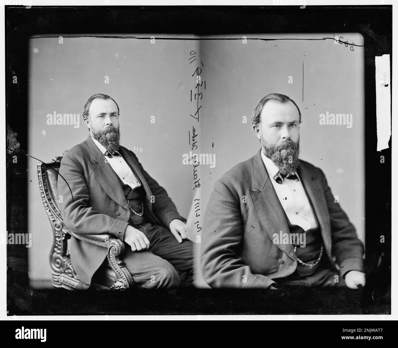 Portrait of Hon. Hailey, a U.S. political figure from Idaho, from the ...
