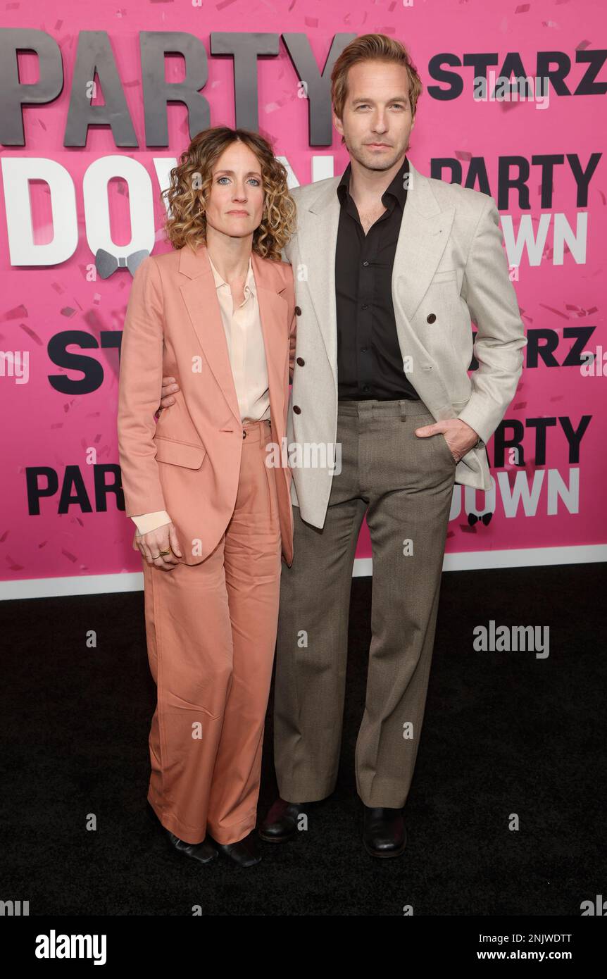 22 February 2023 -Los Angeles, California - Ryan Hansen, Amy Russell ...