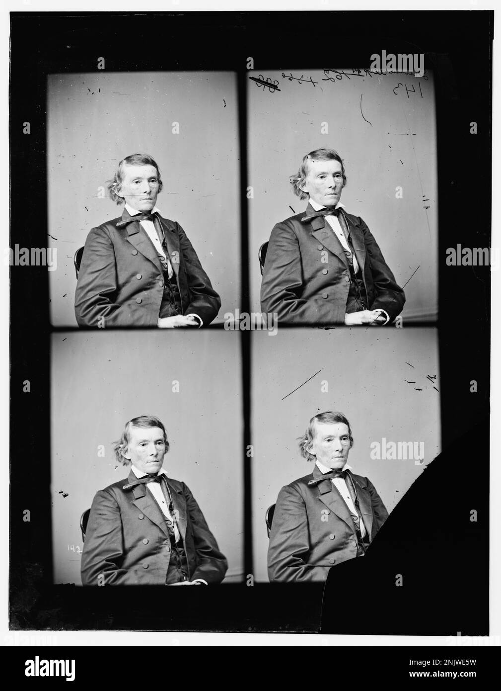 Portrait of Hon. Alexander H. Stephens, a political figure from Georgia ...