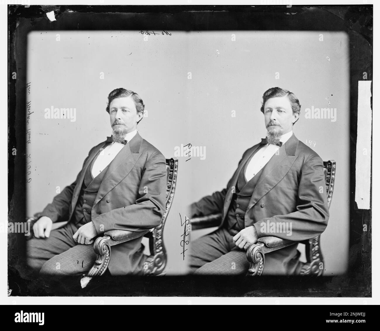 Photograph of Hon. Morgan Rawls, Colonel of the 54th Georgia Infantry ...