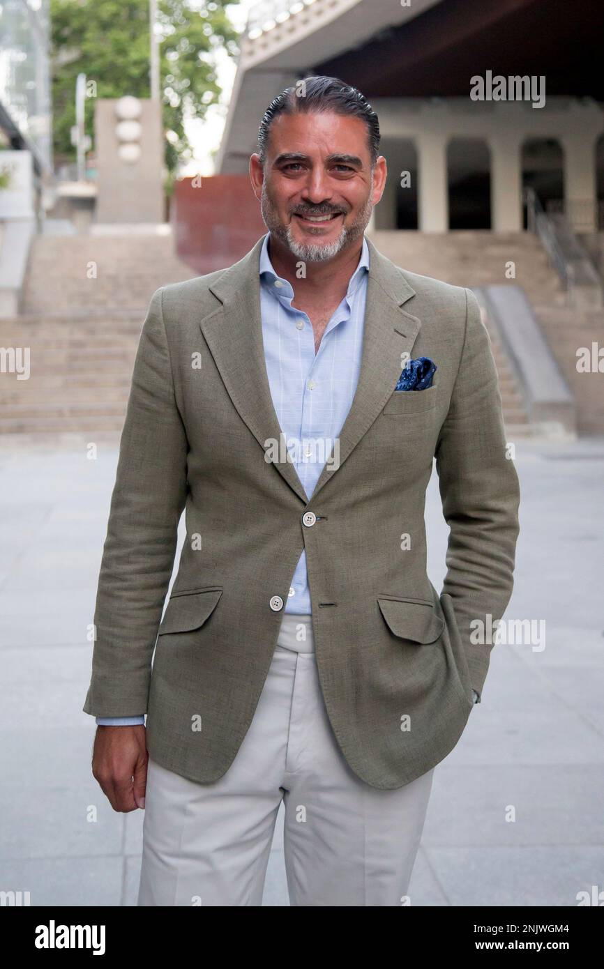 Matias Urrea attends the presentation of the new exhibition 'Legends ...