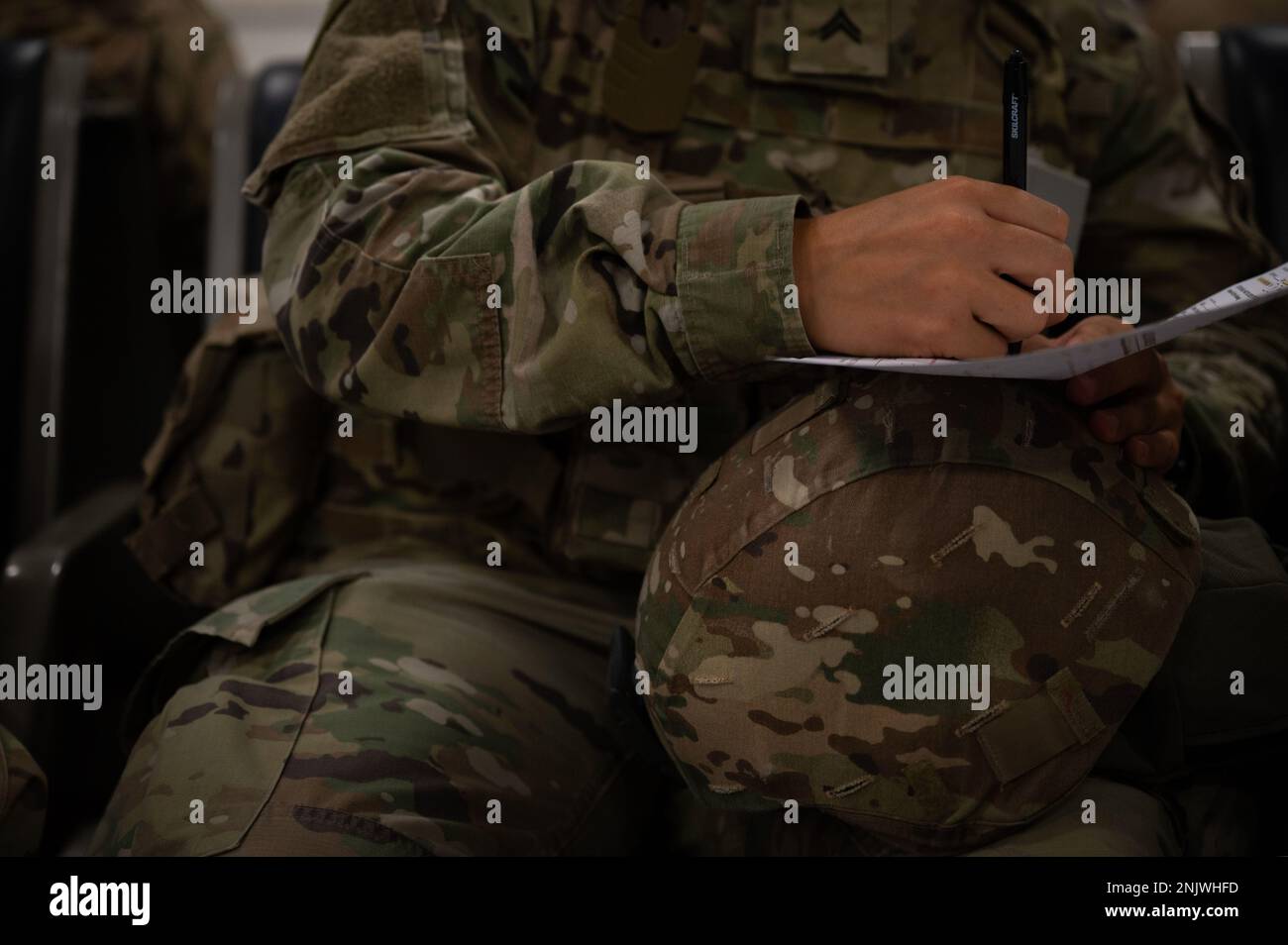 U.S. Army Cpl. Emily Belanger, 479th Chemical Battalion, 320th Chemical ...
