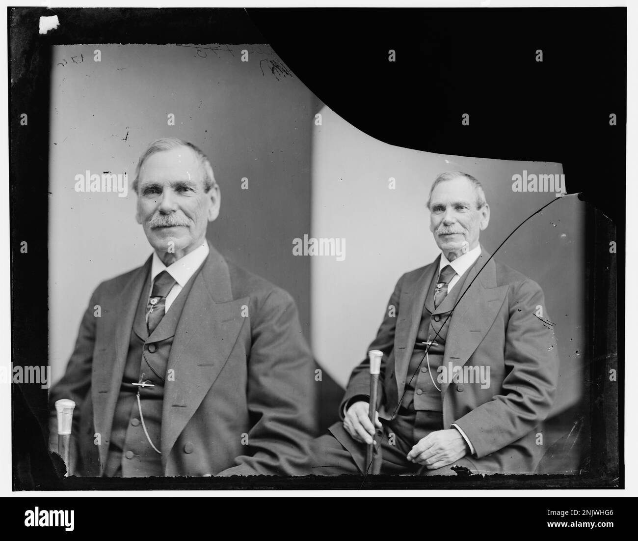 Portrait of General James Shields, a U.S. Army officer, not in uniform ...