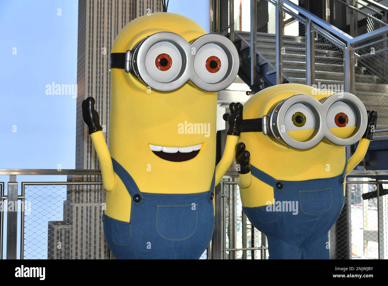 Photo by: NDZ/STAR MAX/IPx 2022 6/28/22 Steve Carell and two Minions ...