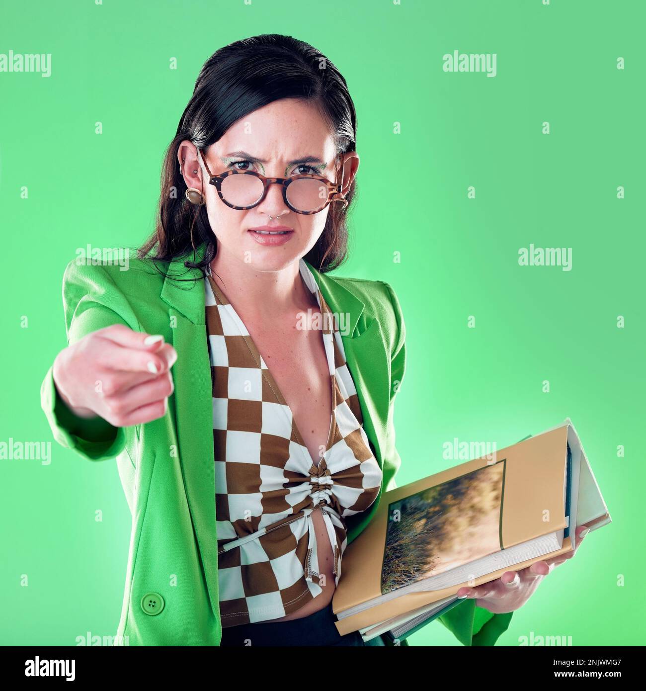 Angry professor with student hi-res stock photography and images - Alamy