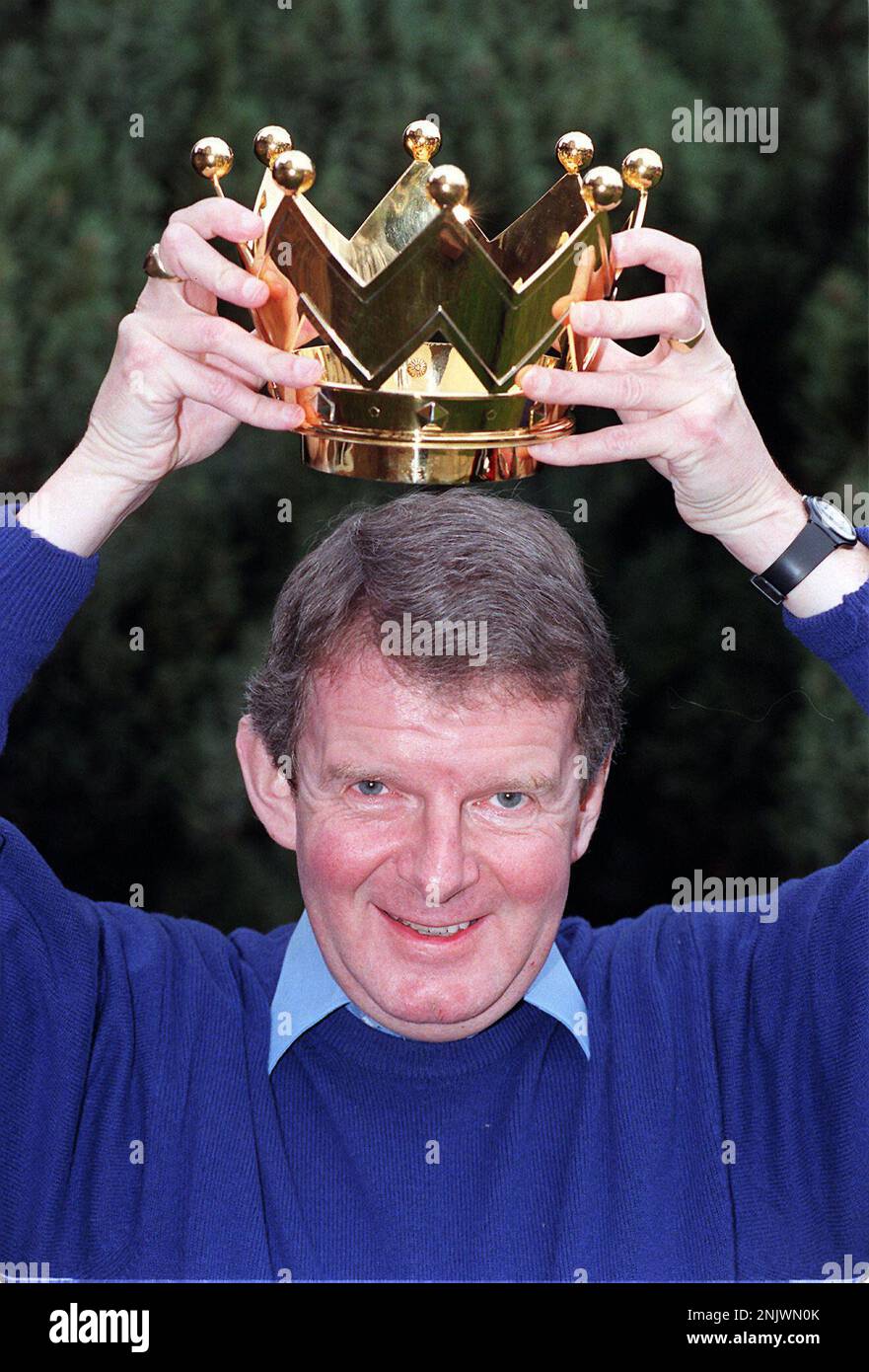 File photo dated 21-01-1998 of BBC's John Motson is crowned most ...