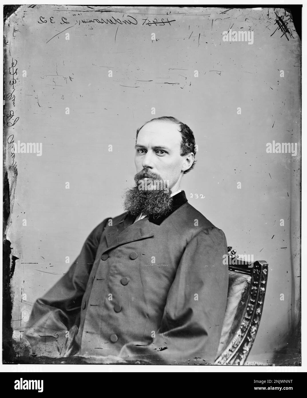 Portrait of General T.J. Anderson, a U.S. military leader, depicted ...