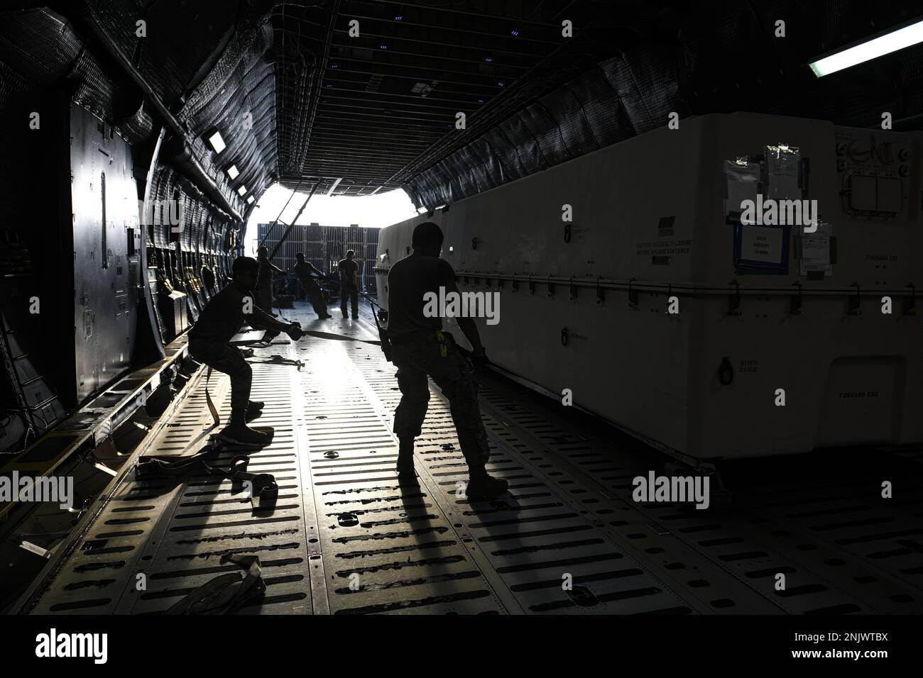 Airman from the 380th Expeditionary Logistics Readiness Squadron and ...