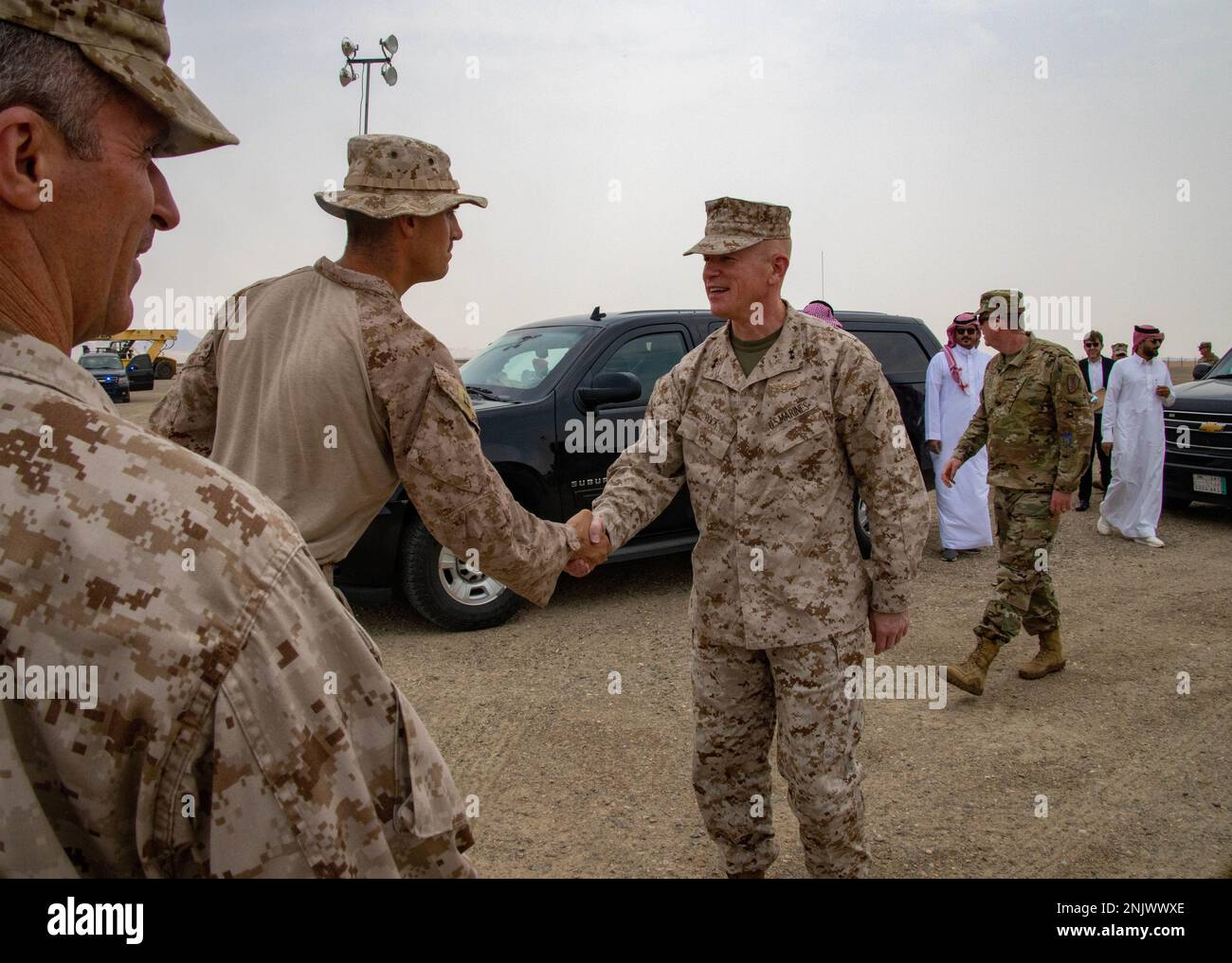 U.S. Marine Corps Maj. Gen. Paul J. Rock, commander, U.S. Marine Corp ...