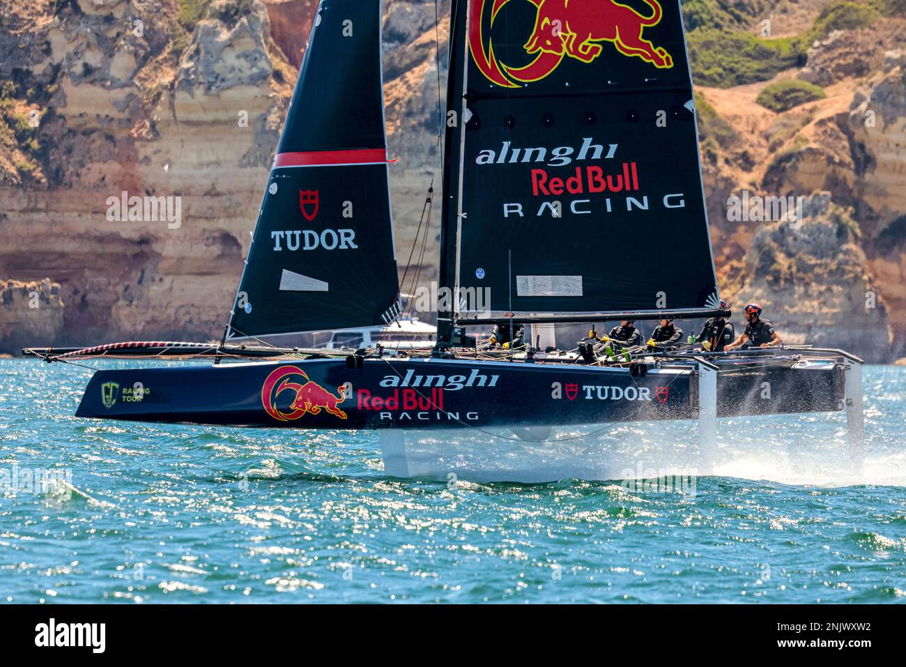 The two Alinghi Red Bull Racing boats impressed on the second stop of ...