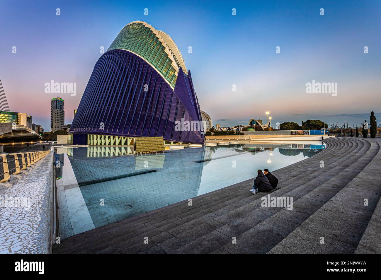 The covered Agora Plaza seen at sunset. Photo was taken on the 10th of ...
