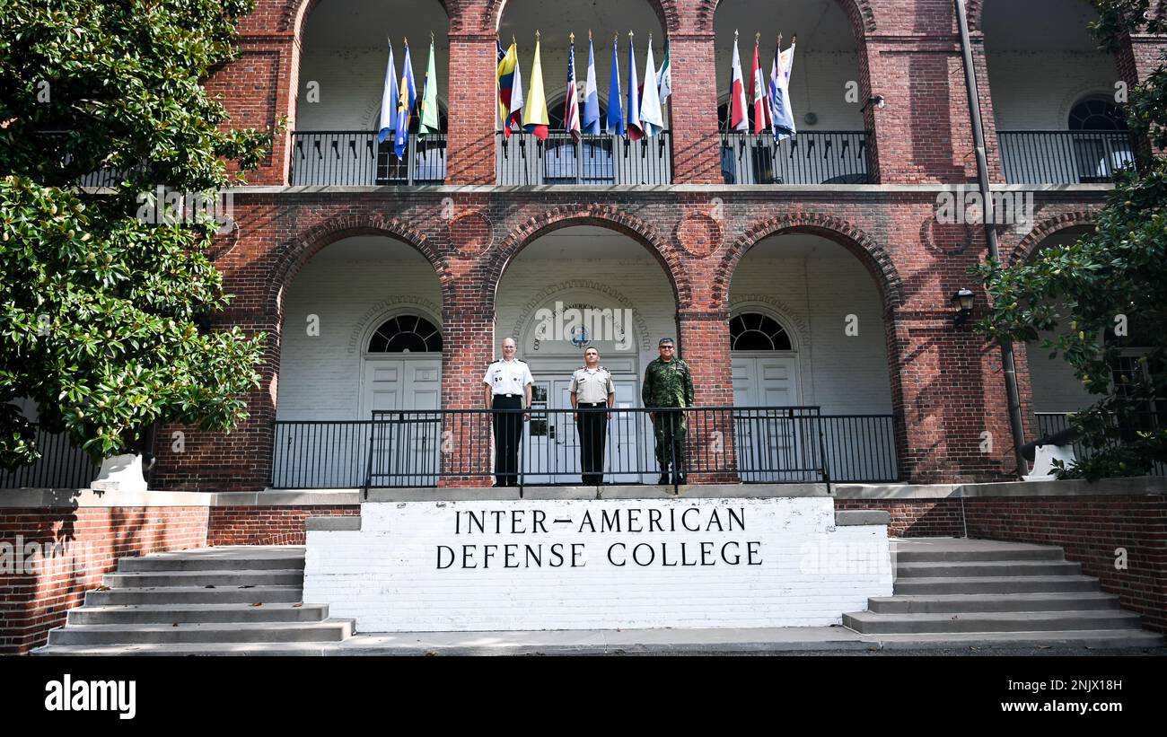 Inter-American Defense College Leadership Welcomes General Mario Bueso ...