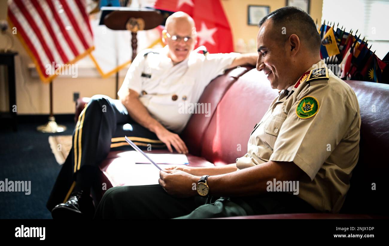 Inter-American Defense College Leadership Welcomes General Mario Bueso ...