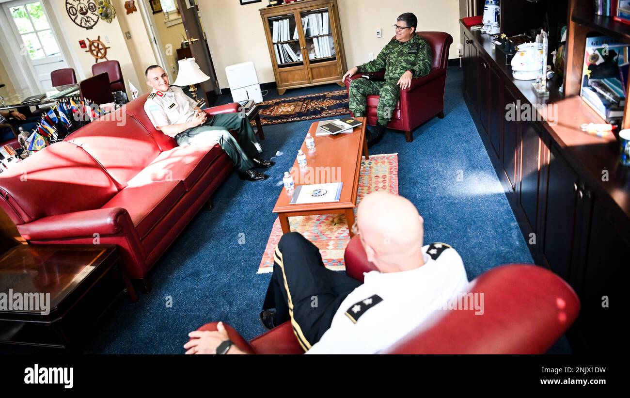 Inter-American Defense College Leadership Welcomes General Mario Bueso ...