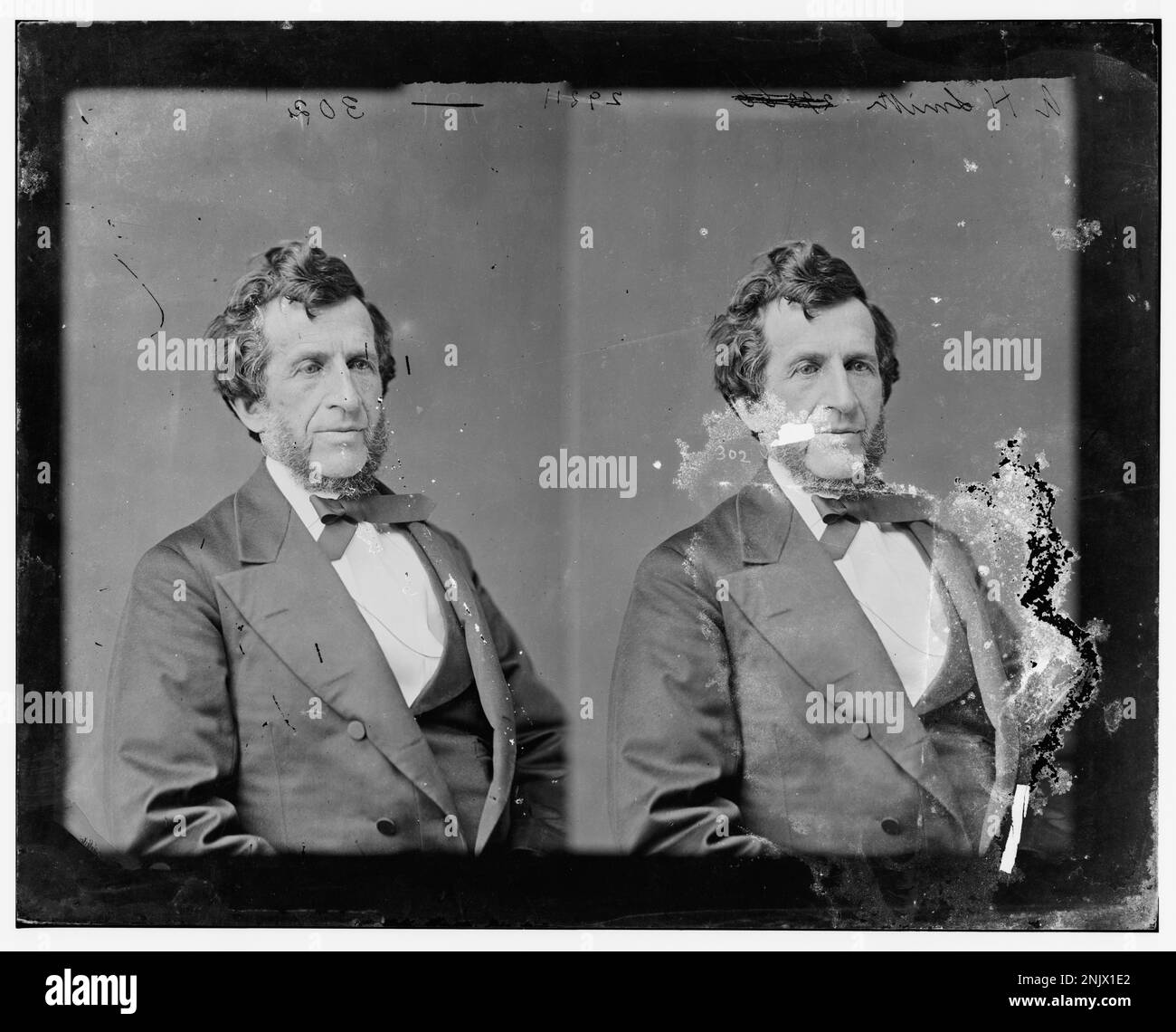 Portrait of Hon. Abraham Herr Smith, a notable politician from ...