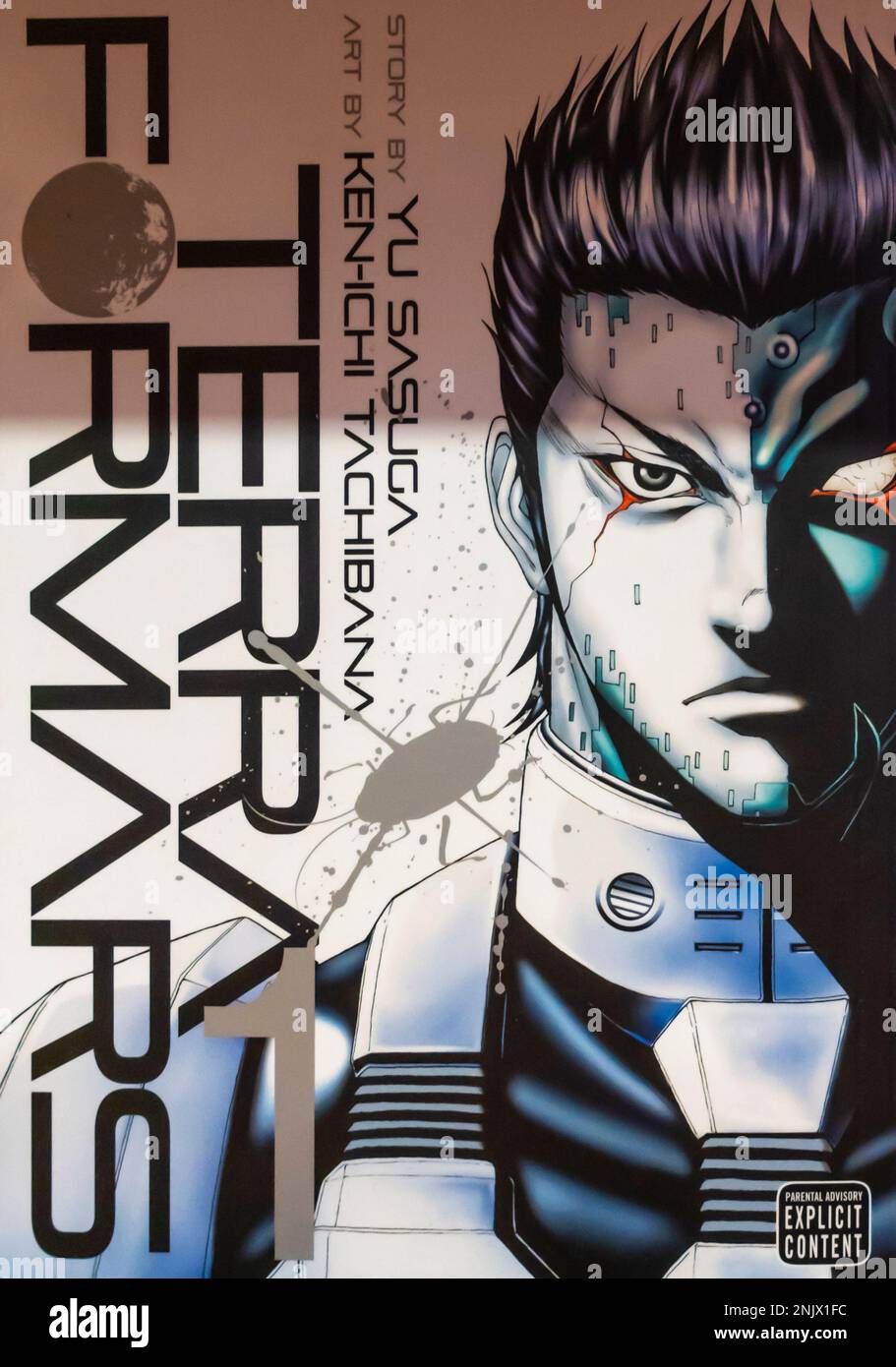 Terra Formars Manga book cover. Authors: Yū Sasuga, Ken'ichi Tachibana ...