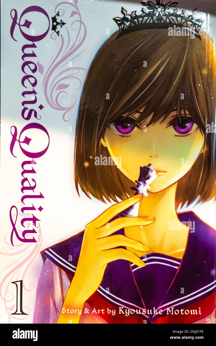 Queen's Quality manga cover. 2015 Stock Photo - Alamy