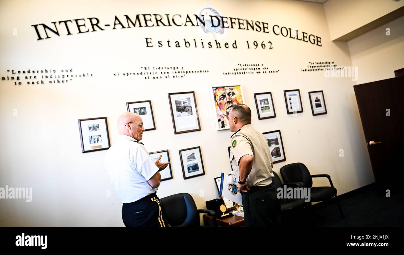 Inter-American Defense College Leadership Welcomes General Mario Bueso ...